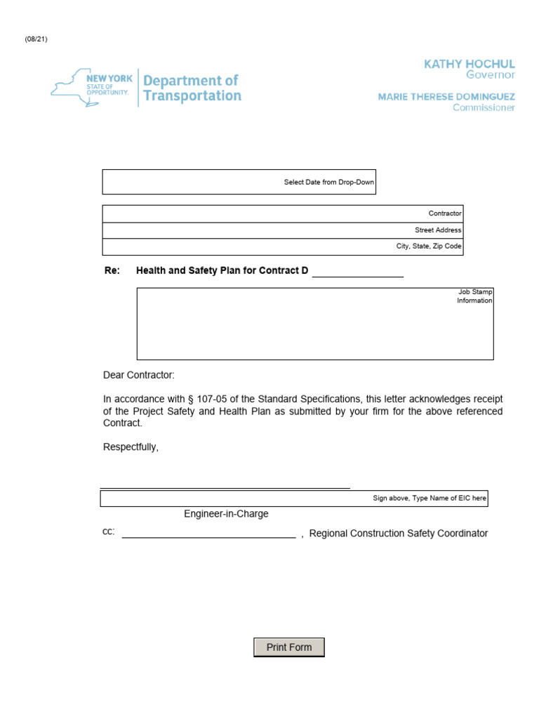 Health Safety Letter | PDF