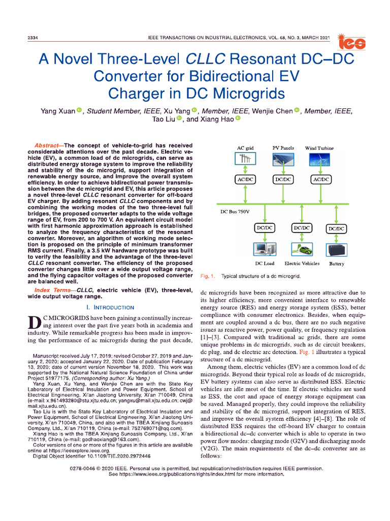 Three Level CLLC | PDF