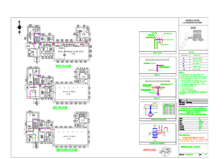 Sprinkler System Layout 5 of 5 | PDF