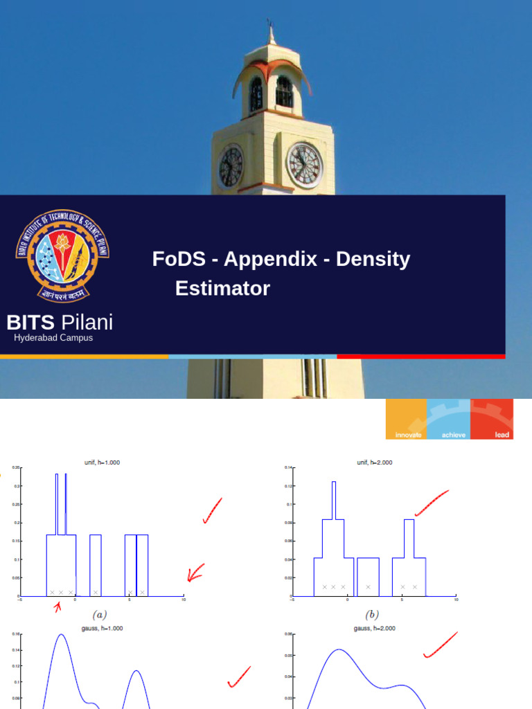 FoDS - Appendix - Density Estimator | PDF