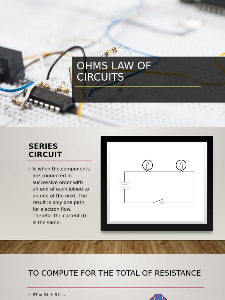 Ohms-Law-of-circuits | PDF | Series And Parallel Circuits | Resistor