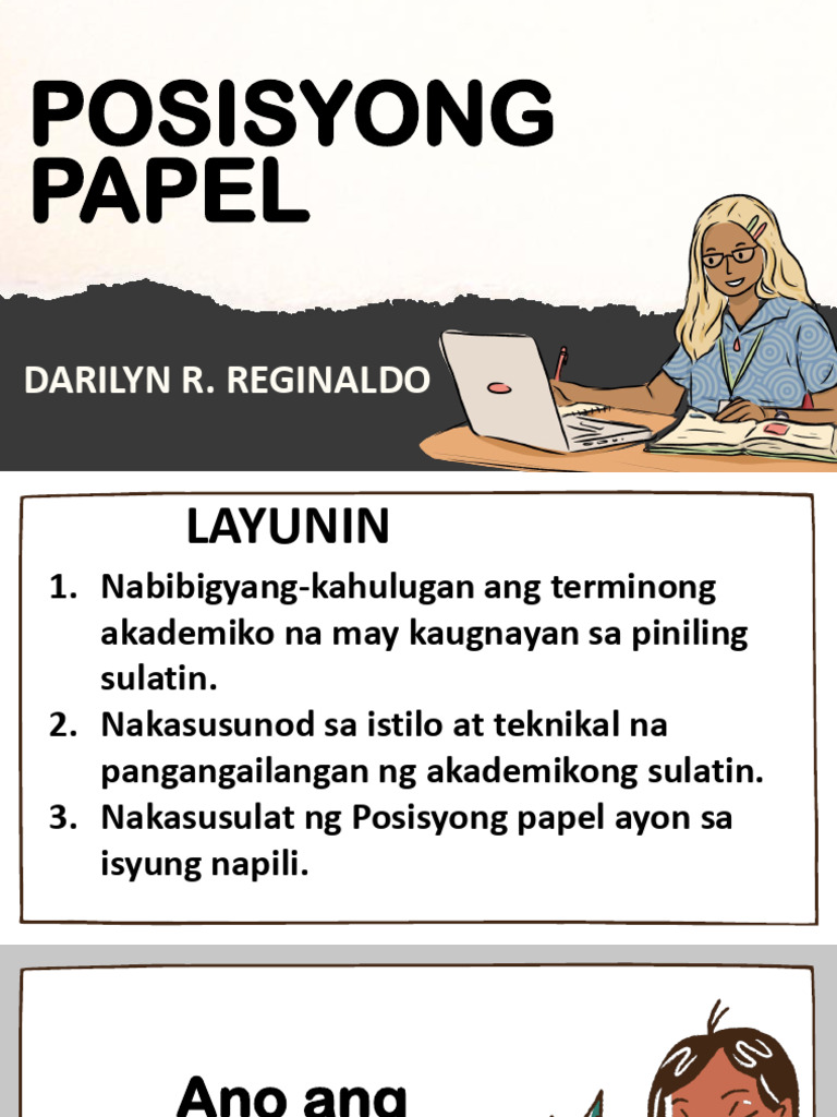 Posisyong Papels | PDF