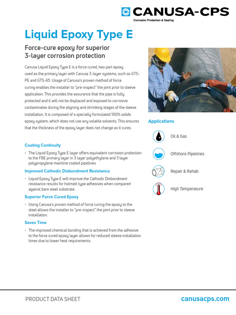 PDS_NA_Type_E | PDF | Epoxy | Corrosion