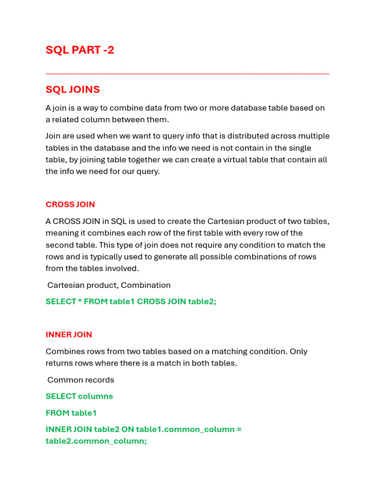 SQL_part_2__1733732359 | PDF | Table (Database) | Information Retrieval