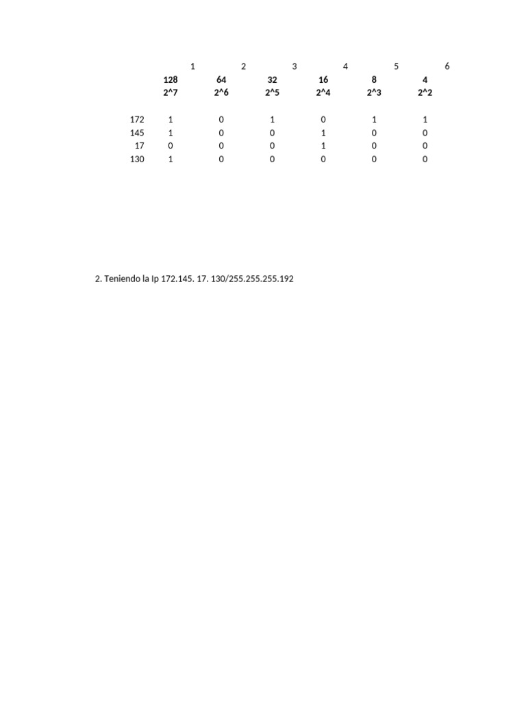 Subneting-VLSM- MA34 | PDF | Dirección IP | Arquitectura Computacional ...