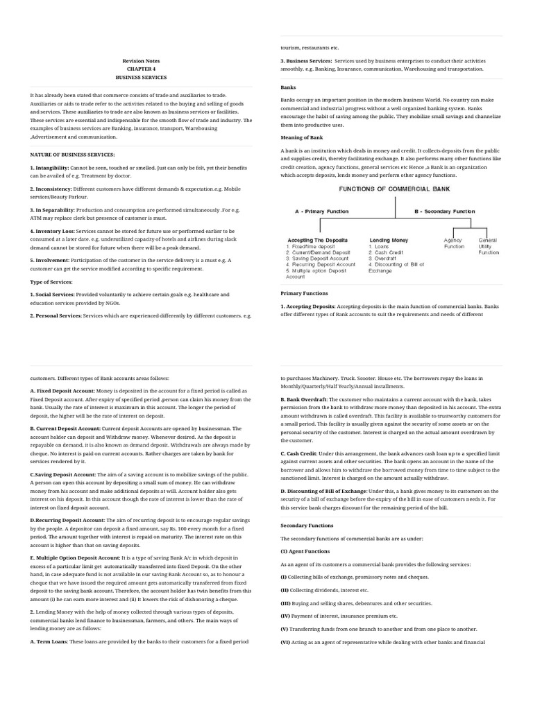 chapter 4 | PDF | Banks | Insurance