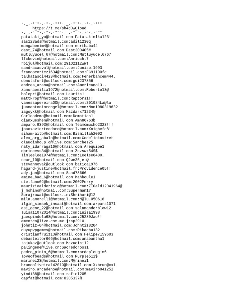 1535 Hotmail Access | PDF