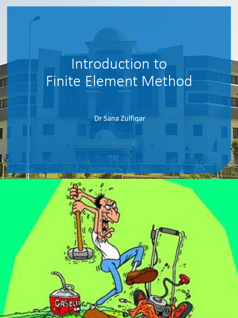 FEM802 - L1 Introduction to FEM | PDF | Finite Element Method | Linear Elasticity