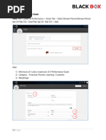 How To Enter Performance Goals in Workday | PDF