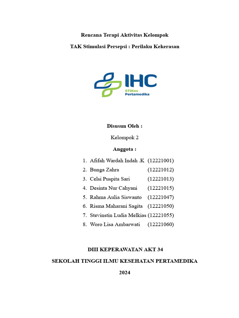 Proposal Tak PK | PDF
