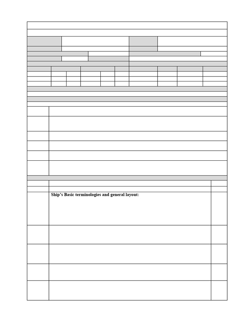4 2mr303 Ship Structure and Construction | PDF | Ships | Shipbuilding