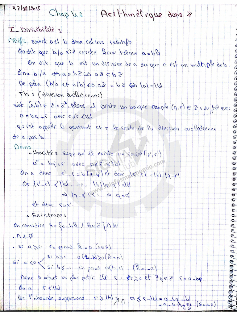 Chapitre 4 - Alg 1 | PDF