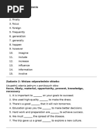 Life Vision B1 Grammar and Vocabulary Exercises | PDF | Vocabulary ...