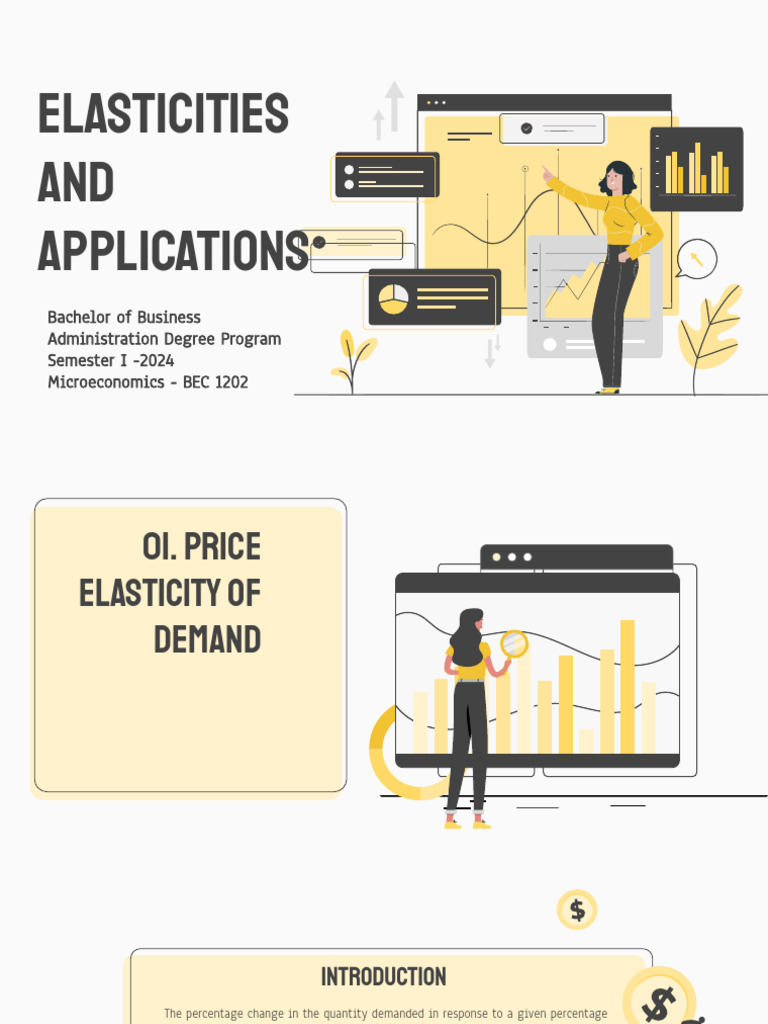 Week 2-Elasticities and Applications Edited | PDF