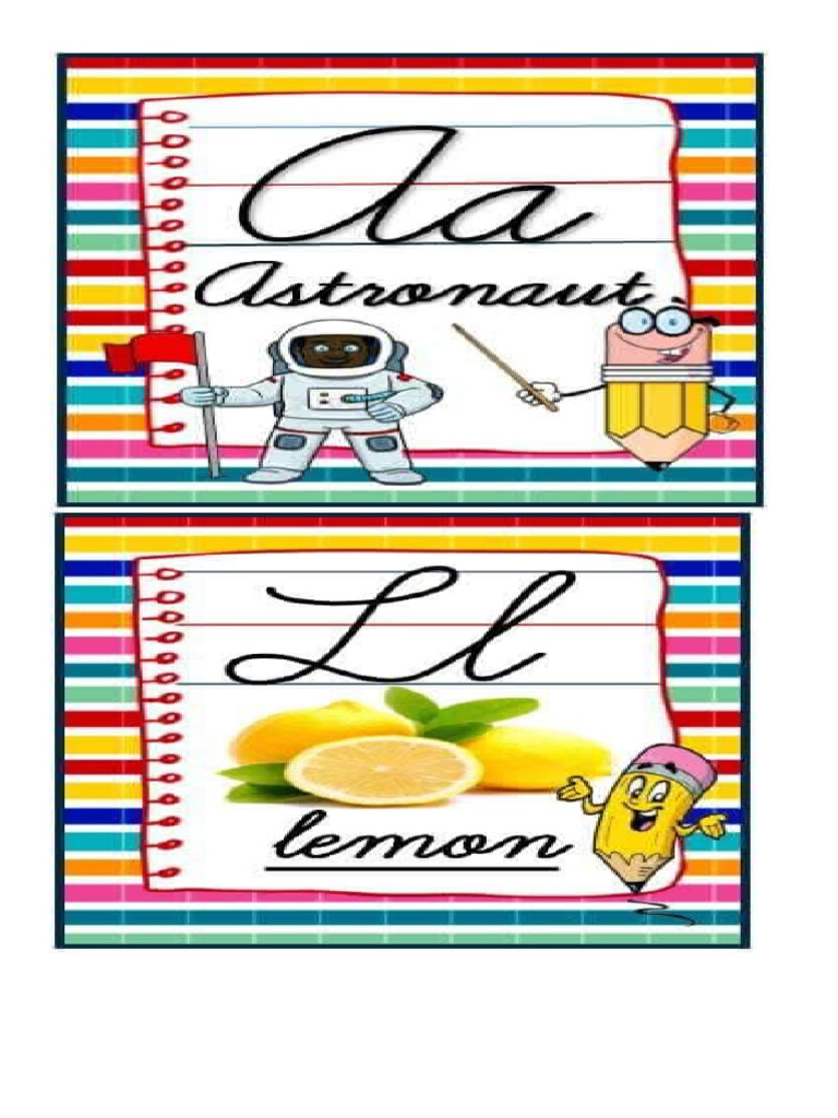 Cursive Alphabet | PDF
