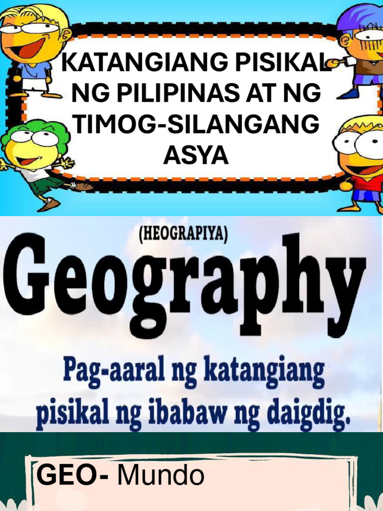 Lesson 1 Katangiang Pisikal NG Pilipinas at Tmsa Notes | PDF