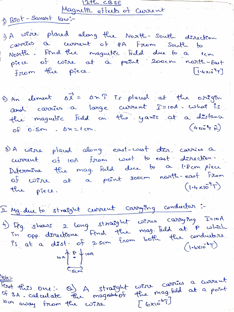 12th Phy Ch4 Pracsums | PDF