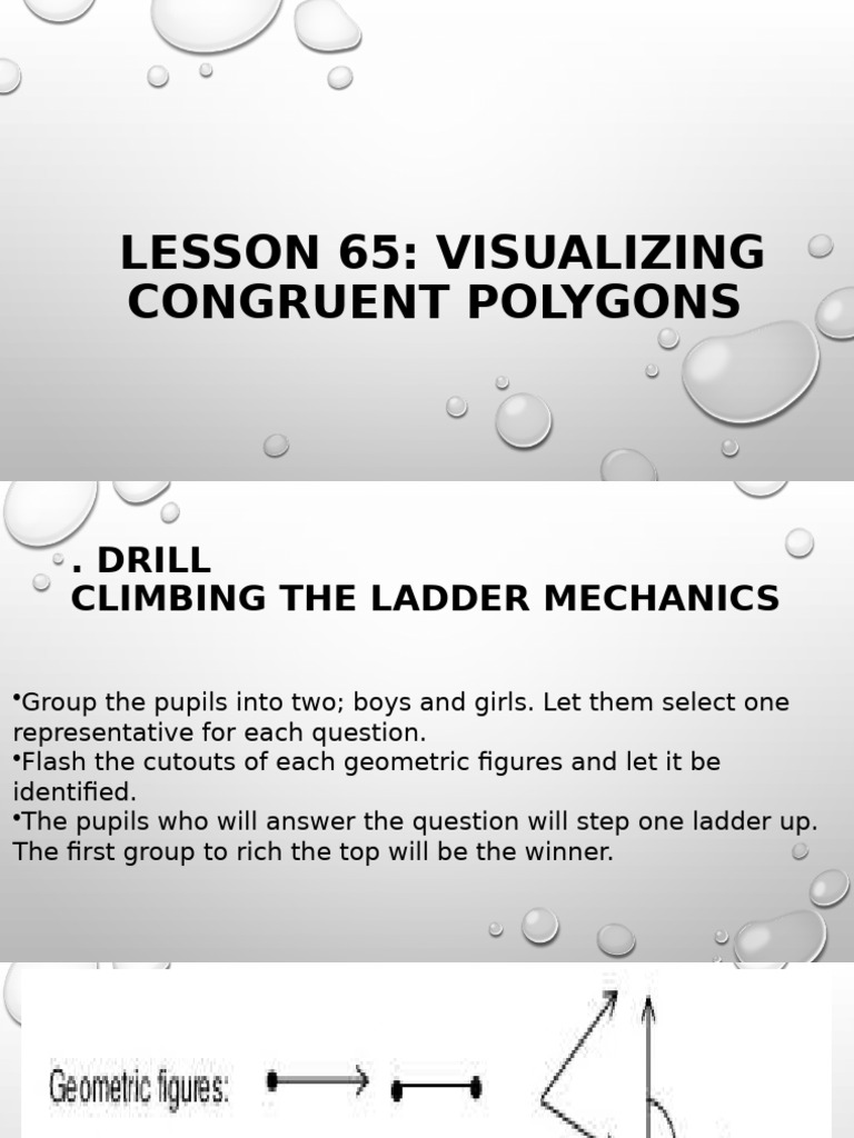 Visualizing Congruent Polygons in Grade 5 | PDF