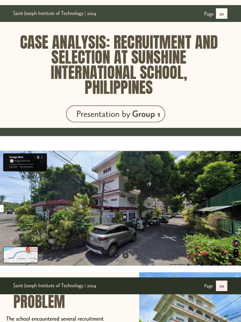 Group 1 Case Analysis Presentation | PDF