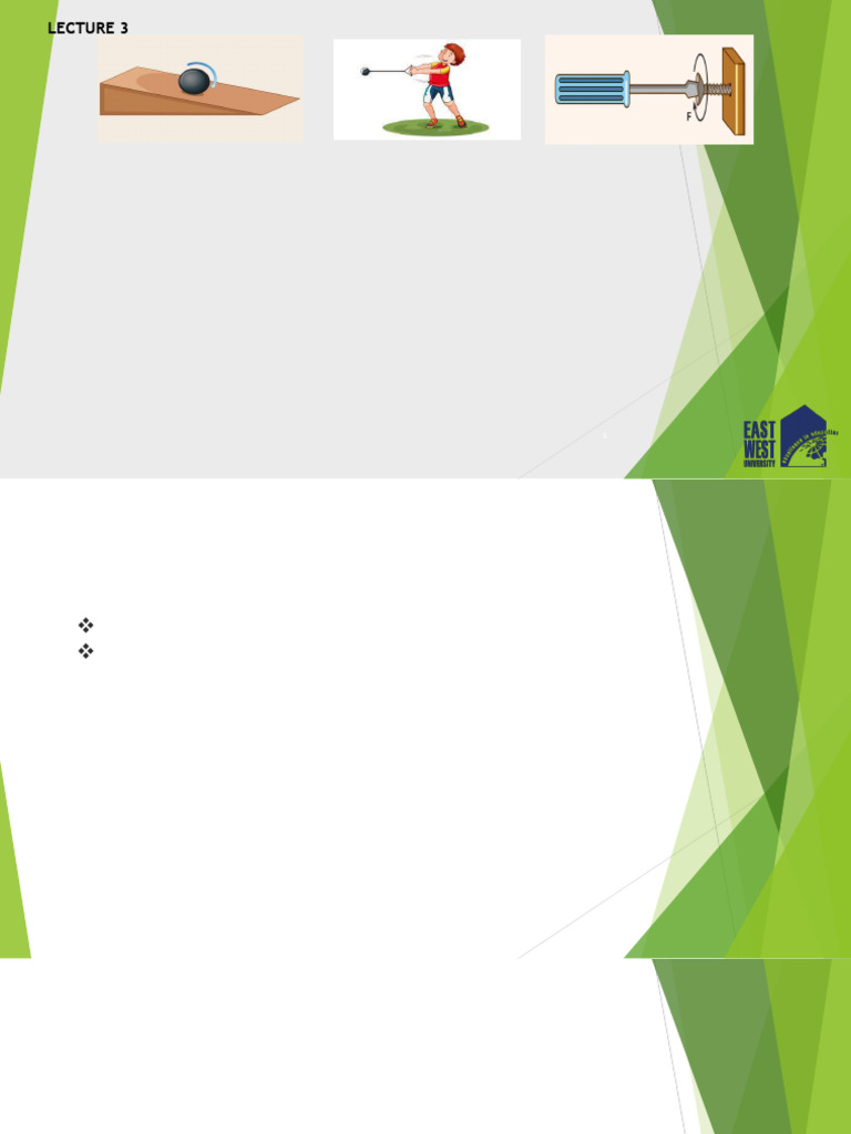 DSAE PHY109 Lecture 3 | PDF | Friction | Collision