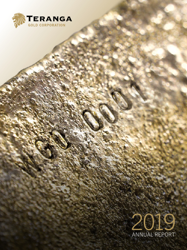 Teranga Gold 2019 Annual Report Summary | PDF | Expense | Financial ...