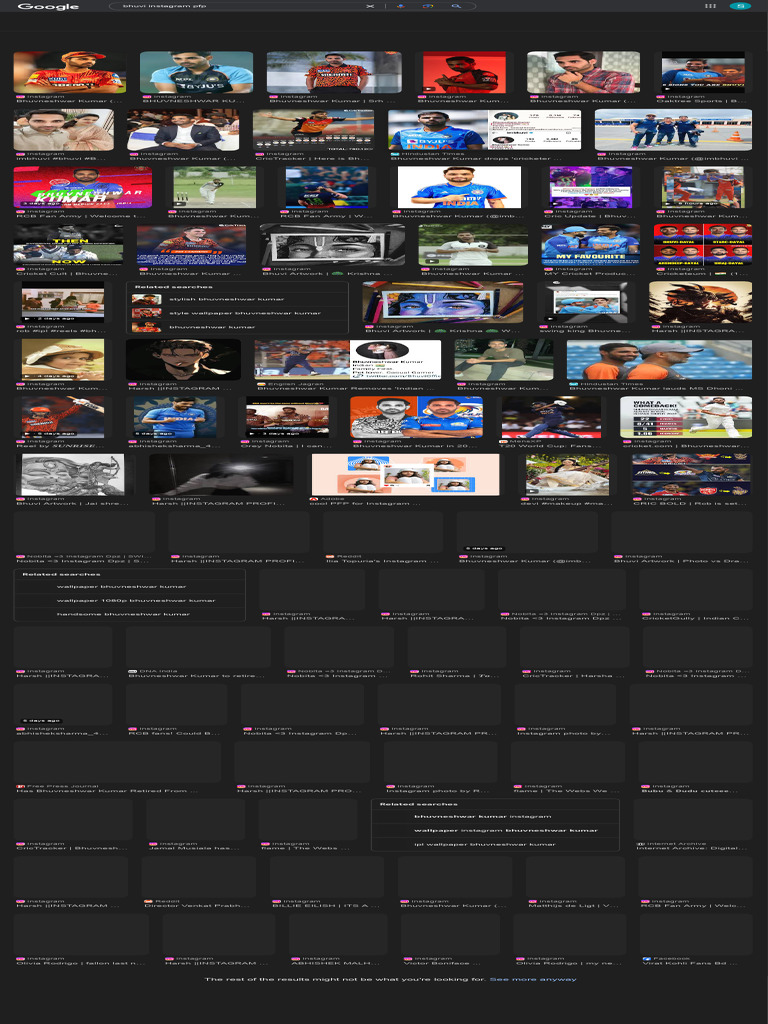 Bhuvi Instagram Pfp - Google Search | PDF | Cricket | Summer Sports