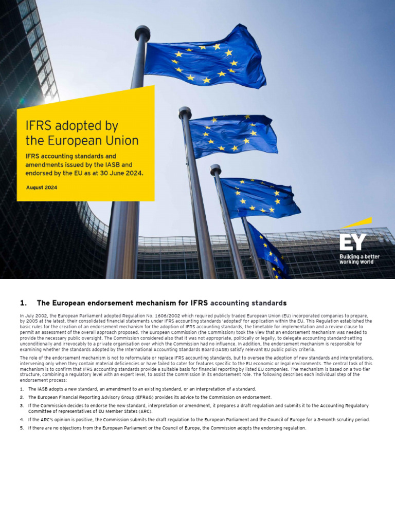 Ey GL Ifrs Adopted by The Eu 08 2024 | PDF | International Financial ...