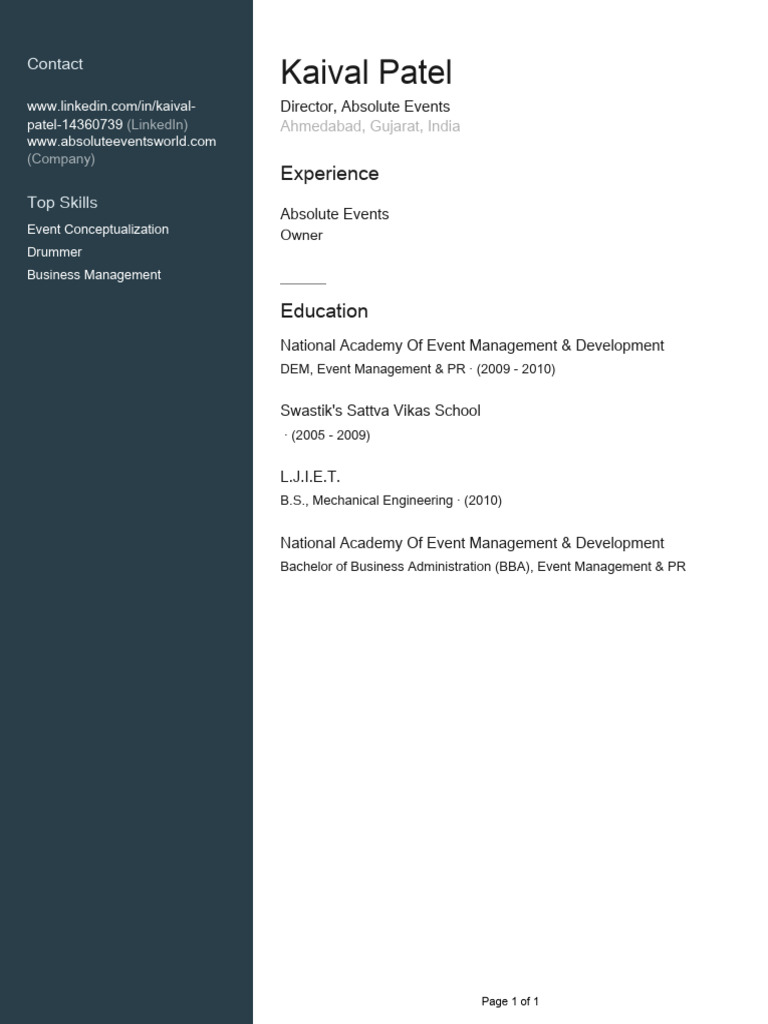 Profile | PDF