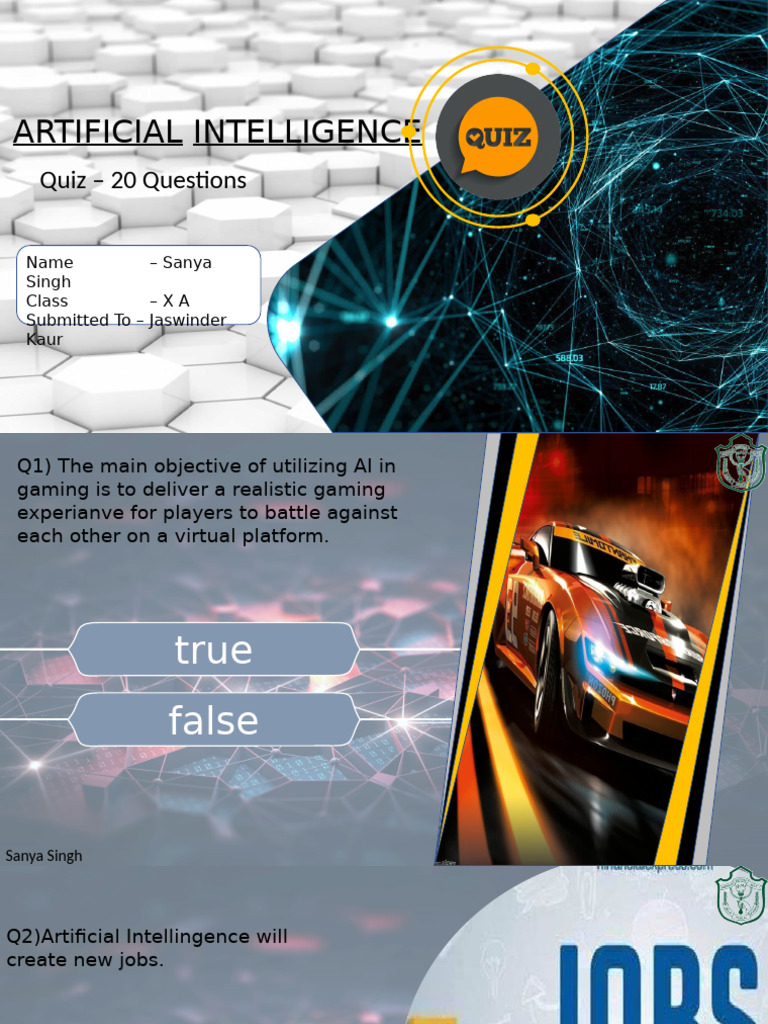 Ai Ppt-Sanya Singh | PDF | Artificial Intelligence | Intelligence (AI ...