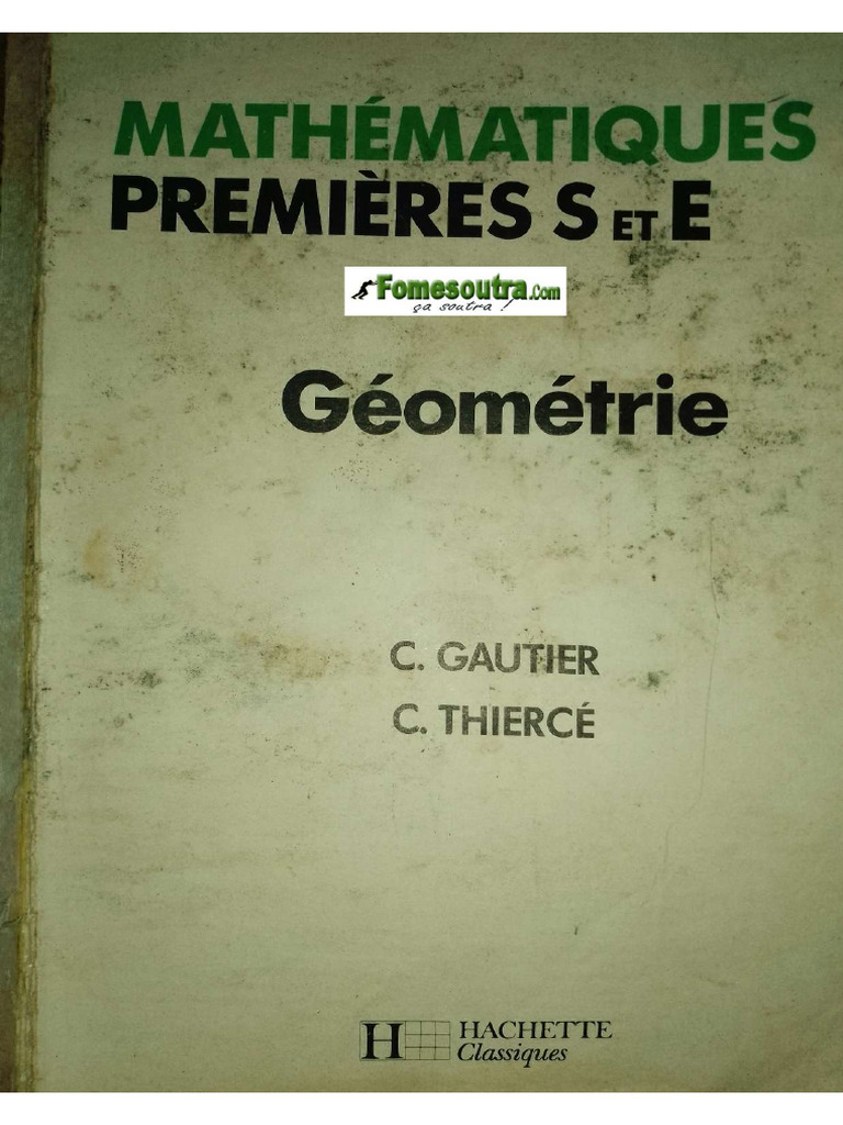 Livre de Maths 1iere S | PDF