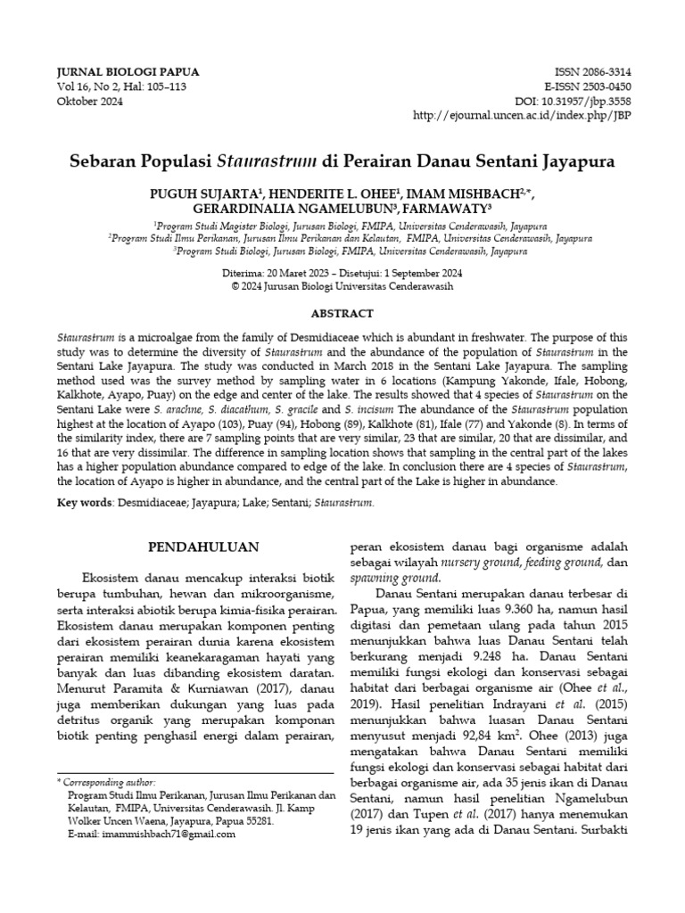 13 JBIOLPAPUA Sujarta FINAL OK | PDF