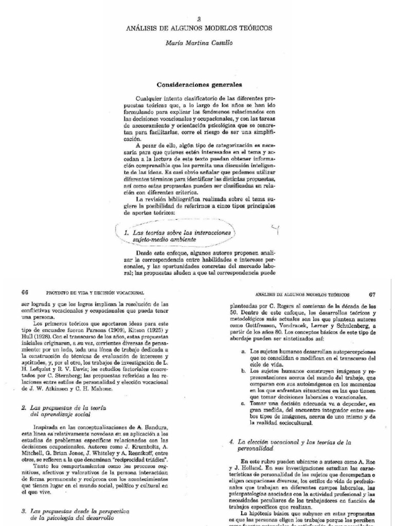 CASULLO y Otros Proyecto de Vida y Decisión Vocacional Capítulo III-comprimido - Compressed | PDF