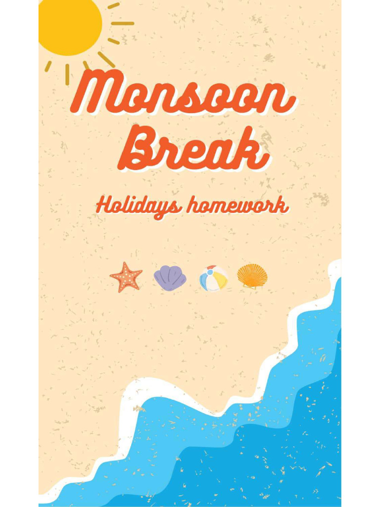 Class-7th (Holidays Homework) 2023-24 | PDF