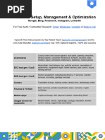 TCS Operations Tracker - Template | PDF | Digital Marketing | Business ...