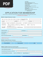 Membership Application Form Corp | PDF
