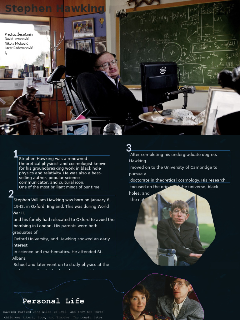Stephen Hawking | PDF | Big Bang | Stephen Hawking