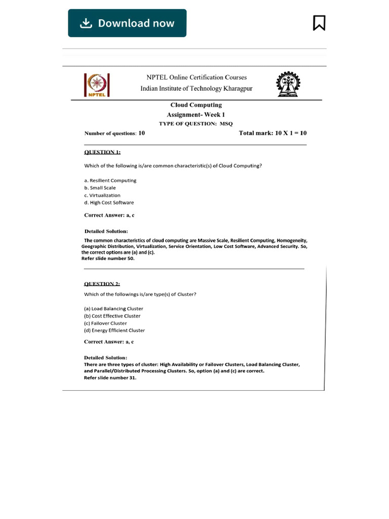 CC Previous Years | PDF