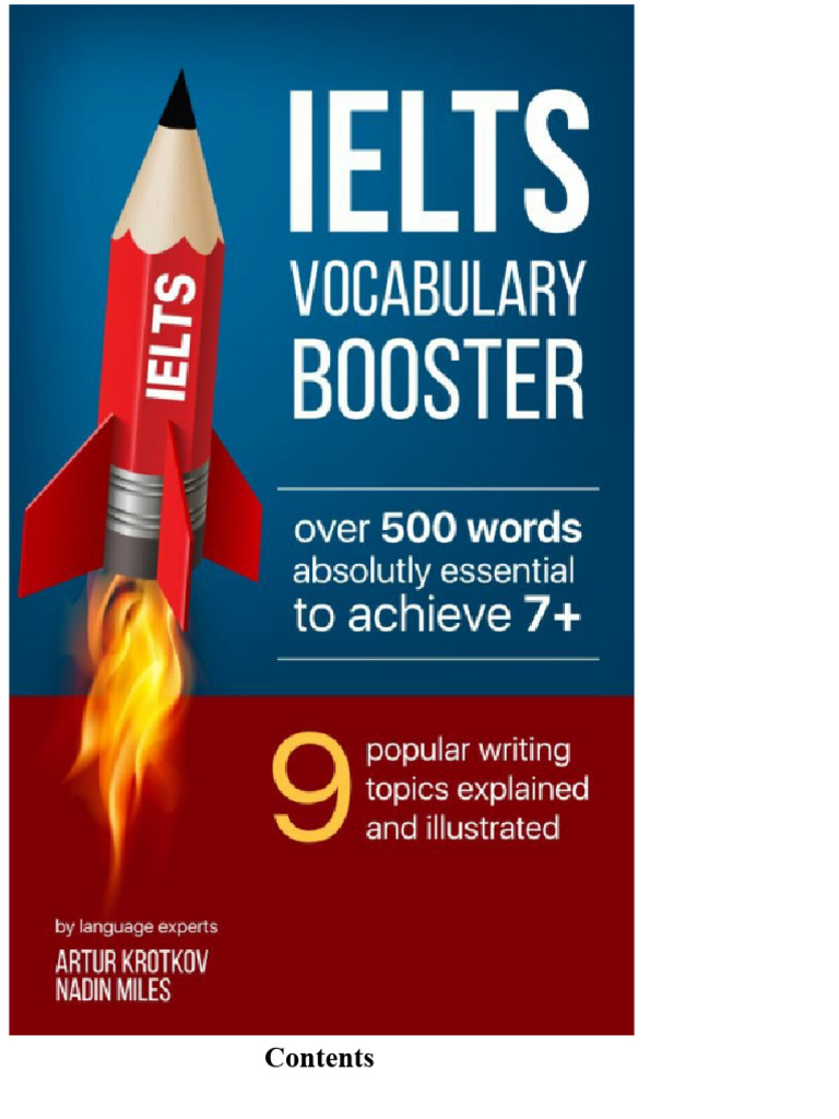 IELTS Vocabulary Booster Guide | PDF | Whole Grain | Academic Degree