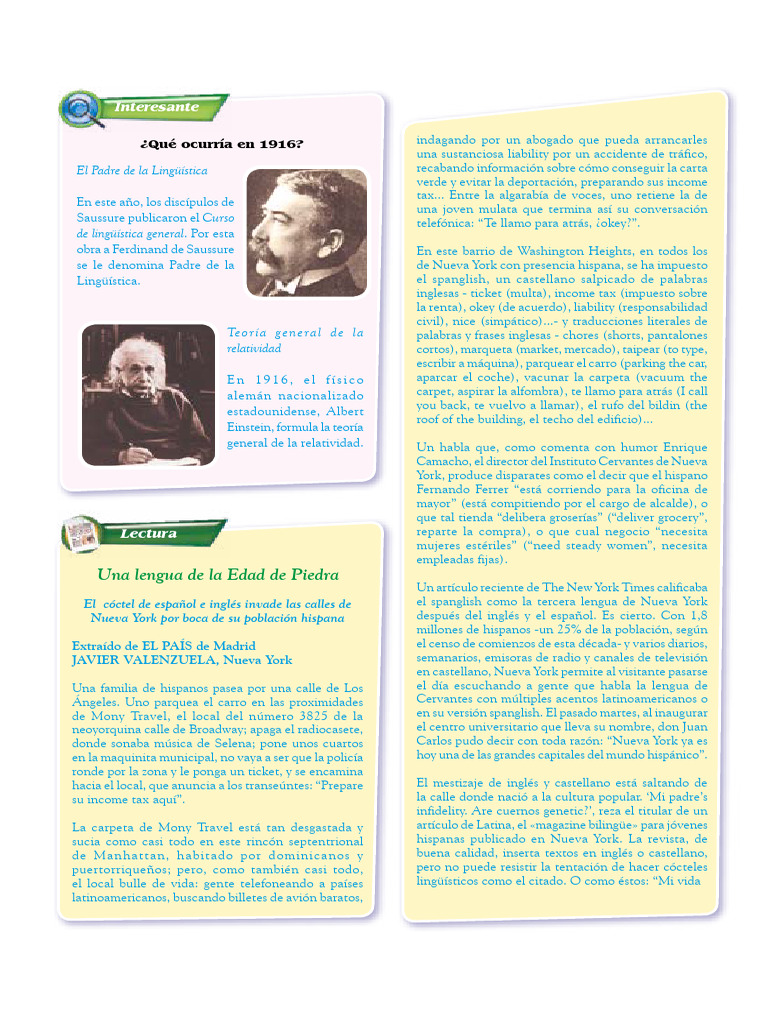 Refuerzo 2 | PDF | Nueva York | Multilingüismo