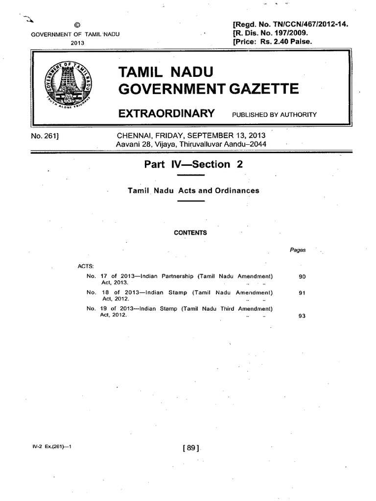 Fees Amendment Firms Registration | PDF | Common Law | Statutory Law