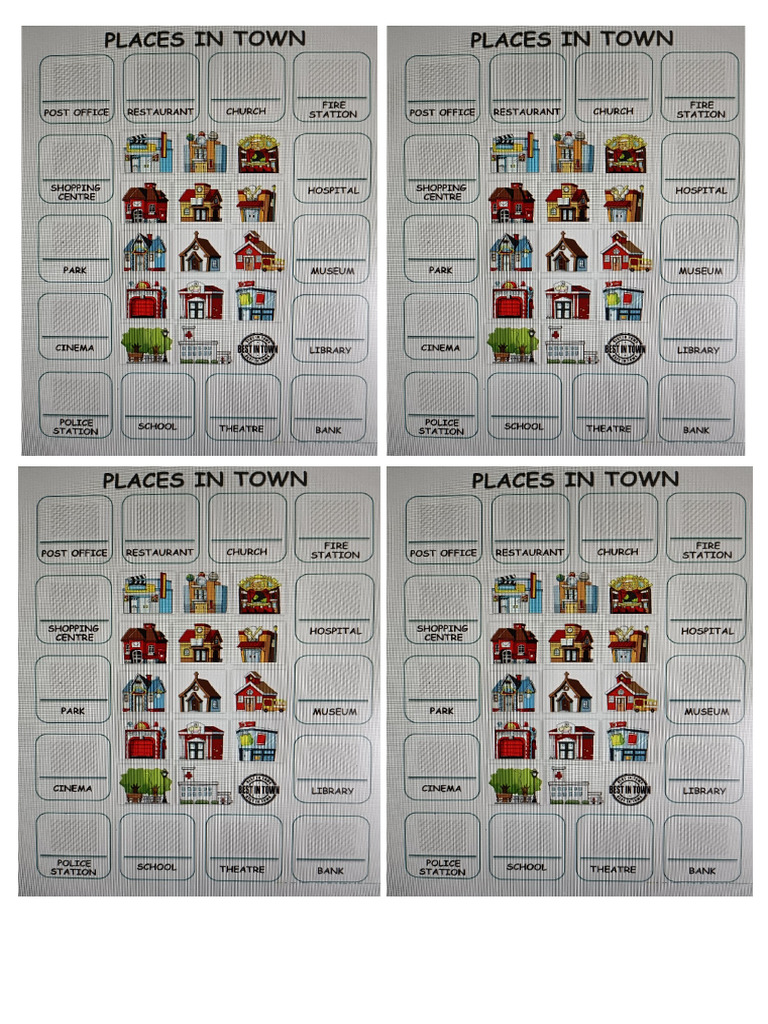 Build Your Own Town Map | PDF