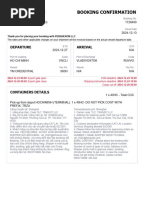 SP-ITC Port Container Service Charges | PDF | Containerization | Cargo
