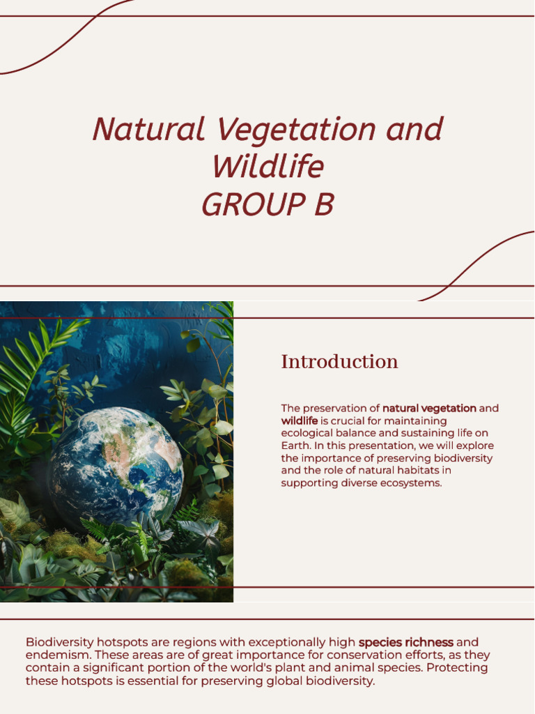 Importance of Biodiversity Conservation | PDF | Biodiversity ...