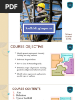Basic Scaffolding training PPT | PDF | Scaffolding