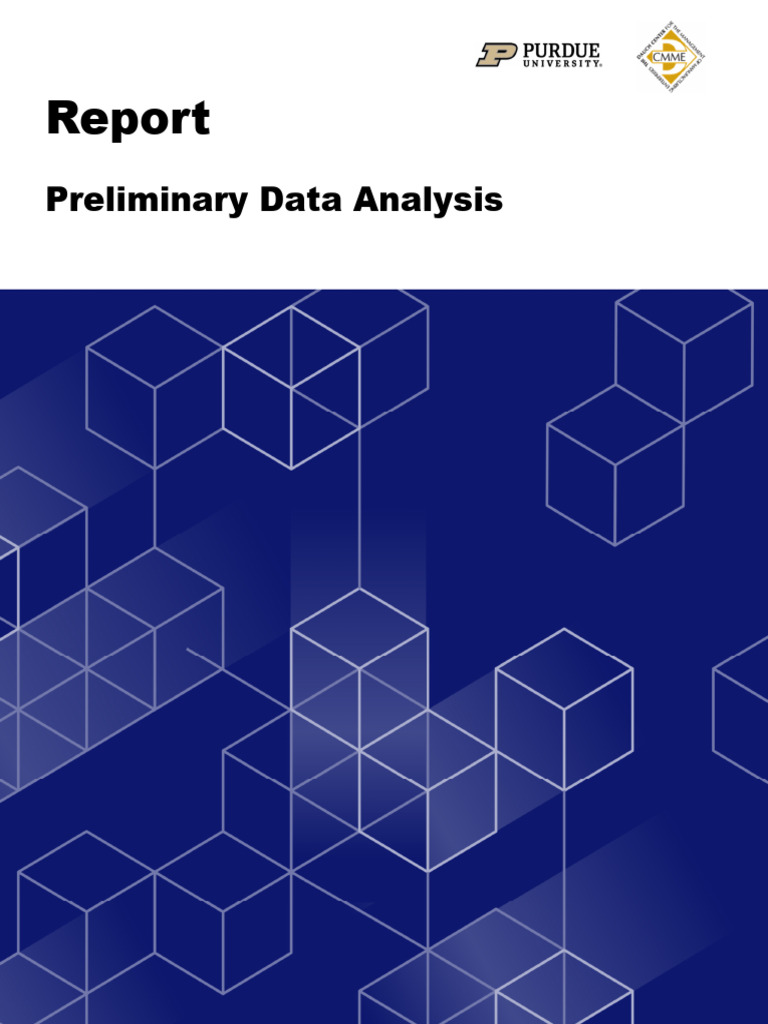 Preliminary Analytics Report Aim | PDF | Data Analysis | Supply Chain