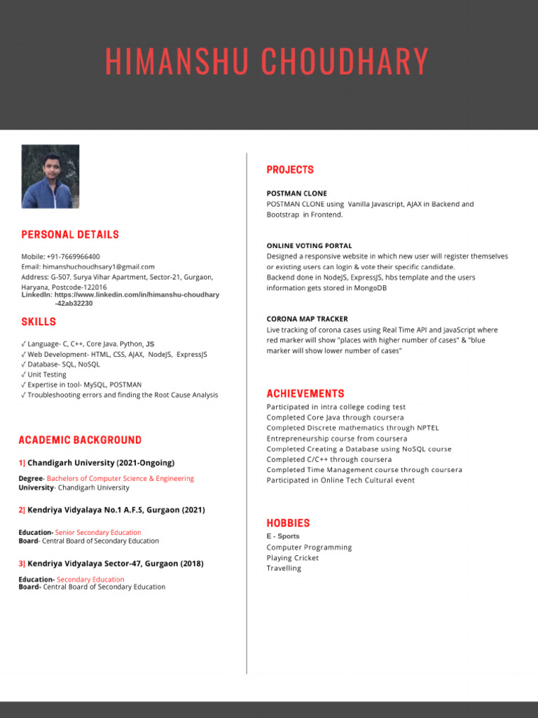 Himanshu Choudhary | PDF