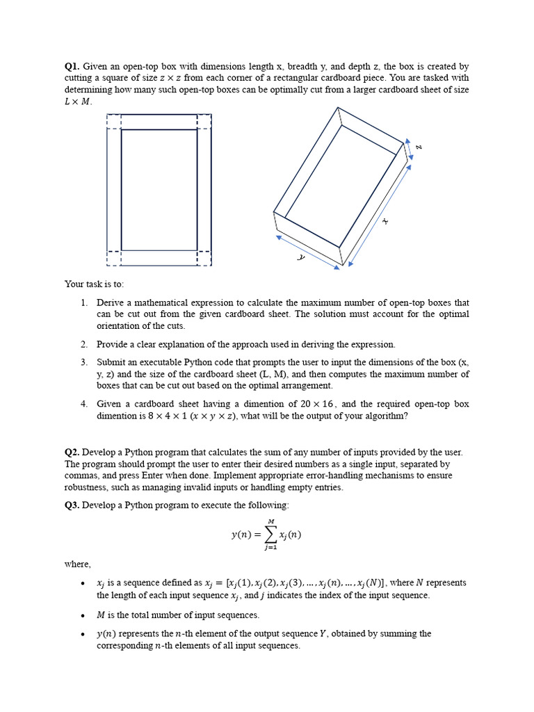 Coding Problem For Interns | PDF | Sequence | Numbers