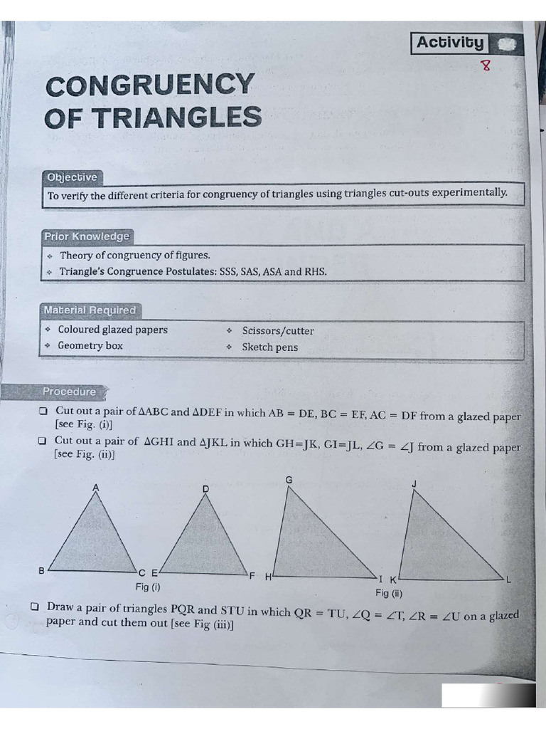 Class IX Maths HHW - Rearranged | PDF