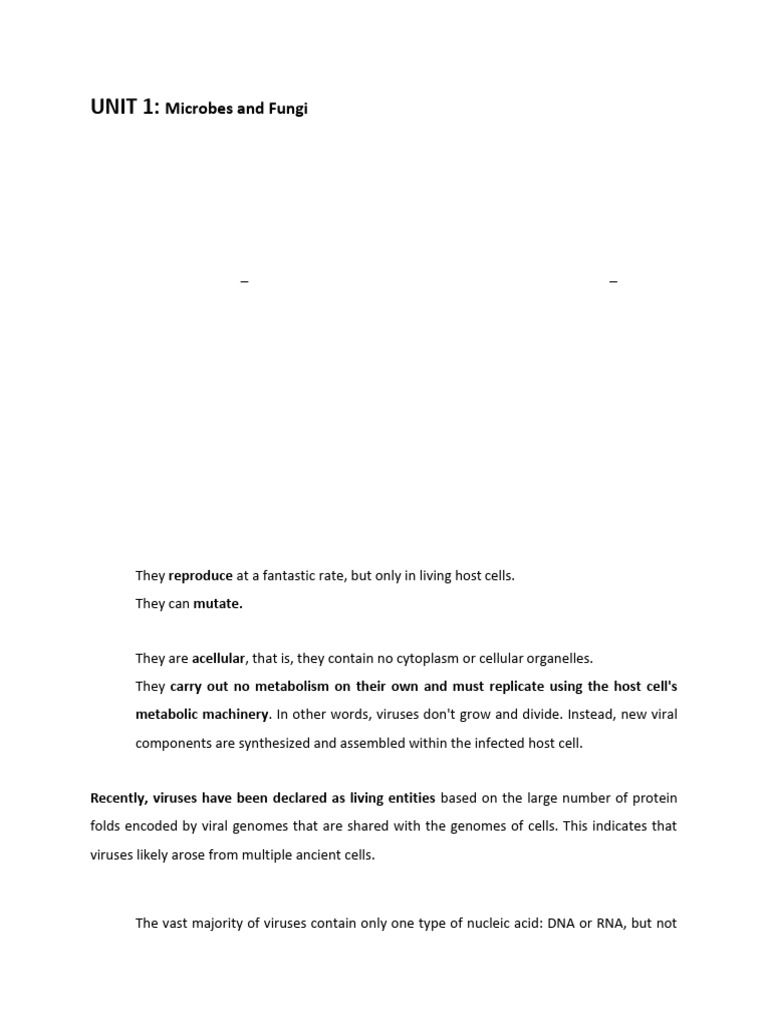 Botany 1st Sem | PDF | Bacteriophage | Virus