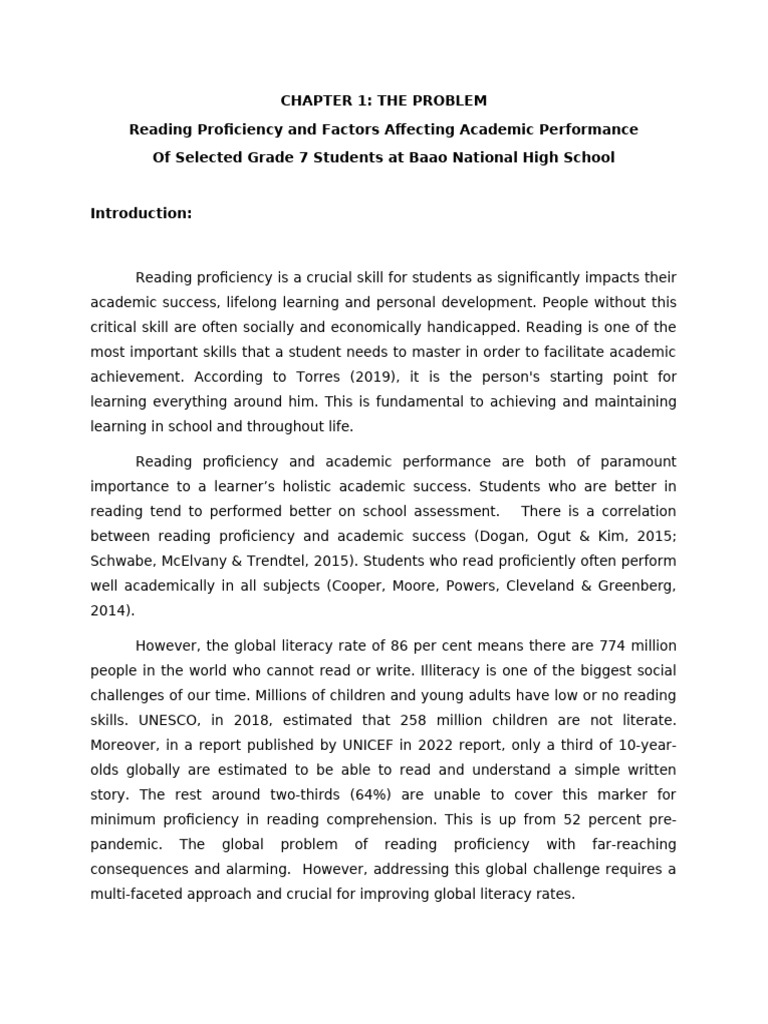 CHAPTER-1-intro-revise-edition | PDF | Literacy | Programme For ...